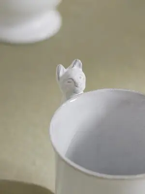 ASTIER DE VILLATTE Setsuko Cat Ceramic Cup
