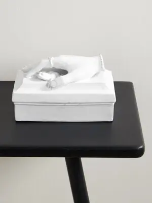 ASTIER DE VILLATTE Serena Carone Mon Prince Ceramic Jewelry Box - White