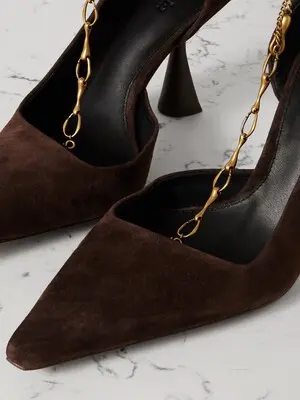 Cult Gaia Dionne Embellished Pumps