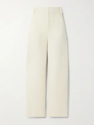 LIBEROWE Alba Wool-blend Tweed Pants - Neutrals