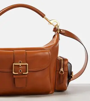 Chloé Medium Leather Camera Bag - Brown