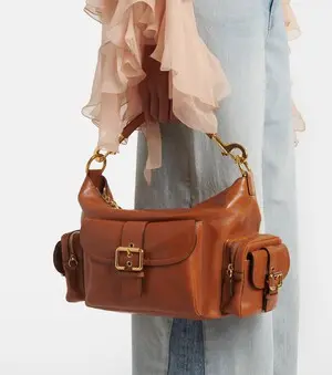 Chloé Medium Leather Camera Bag - Brown