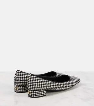 Dolce & Gabbana Dg Houndstooth Pumps - Black