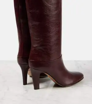 Chloé Eve 85 Over-the-knee Boots - Purple