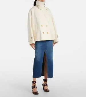 Chloé Jade Studded Leather Pumps - Purple