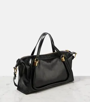 Chloé Paraty 24 Medium Shoulder Bag - Black