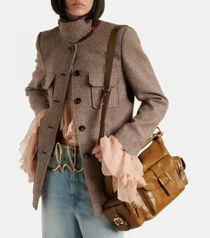 Chloé Small Leather Camera Bag - Green