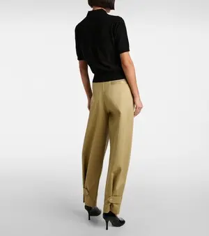 Burberry Cotton-blend Polo Shirt