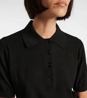 Burberry Cotton-blend Polo Shirt
