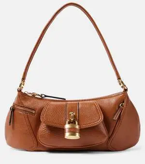 Chloé The 99 Small Leather Shoulder Bag - Brown