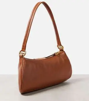 Chloé The 99 Small Leather Shoulder Bag - Brown