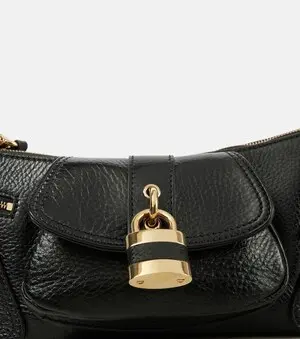 Chloé The 99 Leather Shoulder Bag - Black