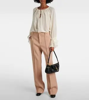 Chloé The 99 Leather Shoulder Bag - Black