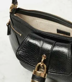Chloé The 99 Leather Shoulder Bag - Black