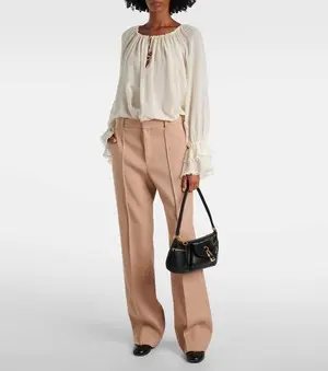 Chloé The 99 Leather Shoulder Bag - Black