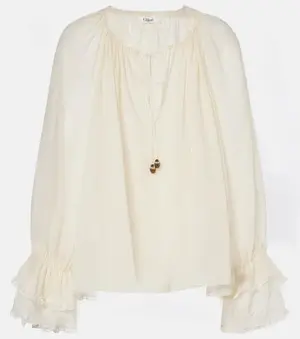 Chloe Long Sleeve Blouses