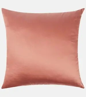 Etro Paisley Embroidered Cotton Cushion