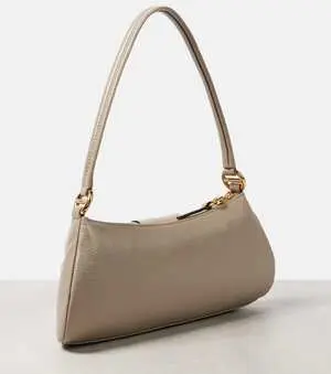 Chloé The 99 Leather Shoulder Bag - Grey