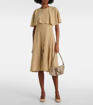 Chloé The 99 Leather Shoulder Bag - Grey