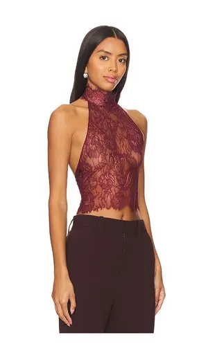 Retrofete Violet Lace Top - Port