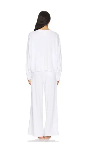 Polo Ralph Lauren Pajama Set In White