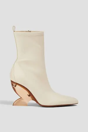 Women's Leather Dress Booties