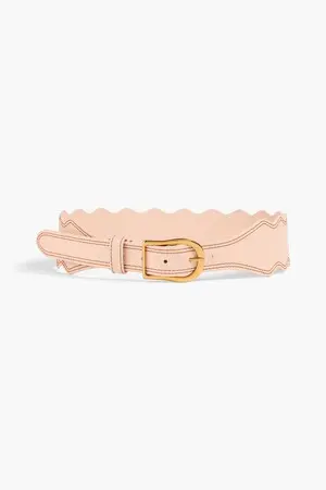 Zimmermann Scalloped Leather Belt