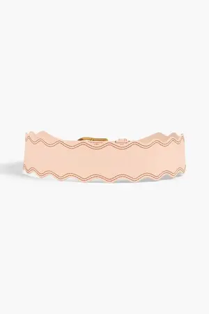Zimmermann Scalloped Leather Belt