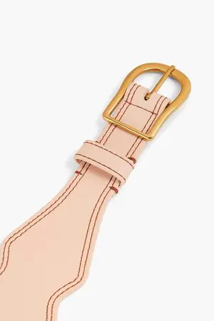 Zimmermann Scalloped Leather Belt