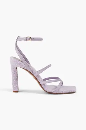 Zimmermann Leather And Terry Sandals