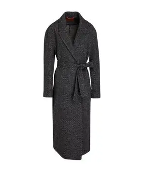 Women's Belted Wool Coats