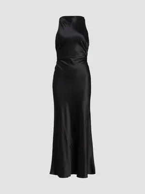REFORMATION Casette Silk Maxi Dress