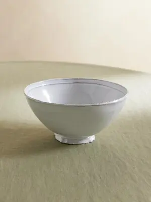 ASTIER DE VILLATTE Simple Glazed Ceramic Bowl - White