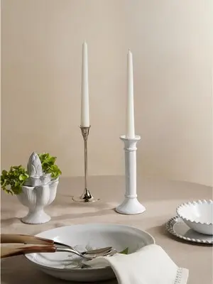 ASTIER DE VILLATTE Sobre Ceramic Candlestick