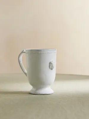 ASTIER DE VILLATTE Alexandre Glazed Ceramic Mug - White