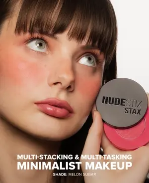 NUDESTIX Stax All Over Color Blush Balm - Melon Sugar