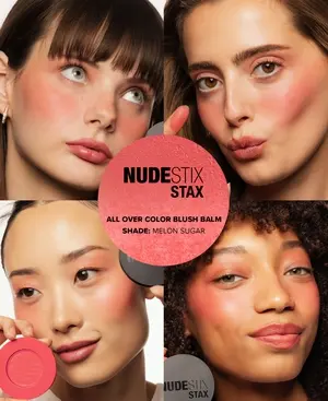 NUDESTIX Stax All Over Color Blush Balm - Melon Sugar