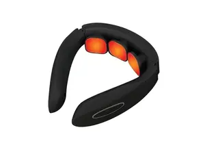 BROOKSTONE 3 Nodes Electric Neck Massager - Black