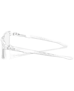 Celine Oakley Rectangle Eyeglasses - Polished Clear
