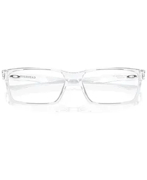 Celine Oakley Rectangle Eyeglasses - Polished Clear