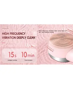 PROSPERA 2 In 1 Warm Facial Cleansing Brush