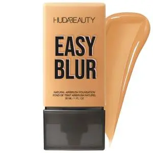 HUDA BEAUTY Easy Blur Natural Airbrush Foundation With Niacinamide - Dulce De Leche 350g