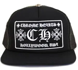 Chrome Hearts Trucker Hat - Black/camo