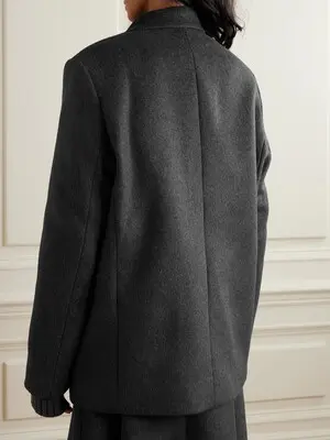 RÓHE Asymmetric Recycled Wool-blend Blazer
