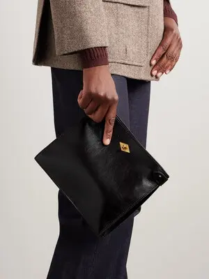 METIER Stowaway Leather Shoulder Bag - Brown