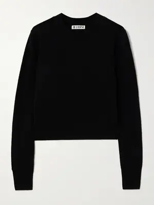 Eterne Francis Cashmere Sweater - Black