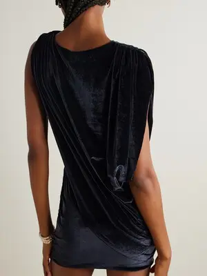 MAYGEL CORONEL Ricaurte Draped Mini Dress