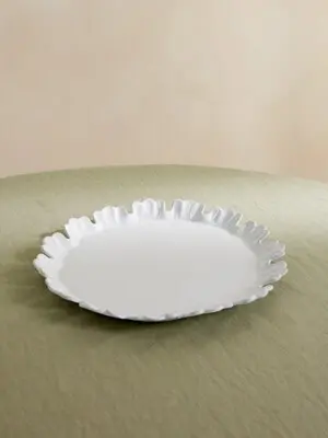 ASTIER DE VILLATTE Chou Large Ceramic Dinner Plate - White