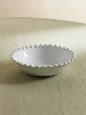 ASTIER DE VILLATTE Adélaïde Small Ceramic Soup Plate - White