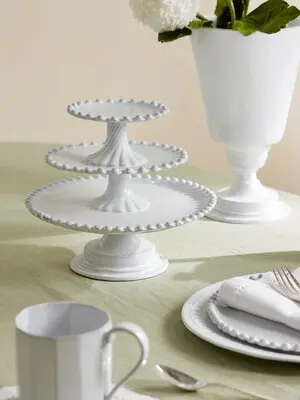 ASTIER DE VILLATTE Adélaïde Three-tier Ceramic Serving Stand